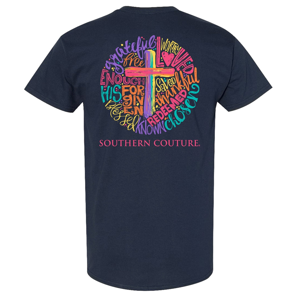 SC Classic Brushstroke Cross Circle – Booskies Boutique