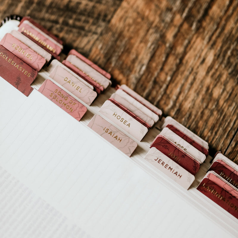 Rose Floral Bible Tabs – Booskies Boutique