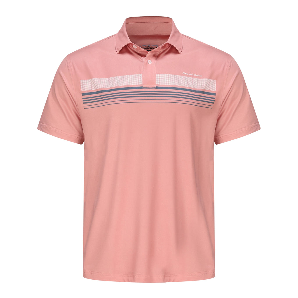 Performance Polo - Peach – Booskies Boutique